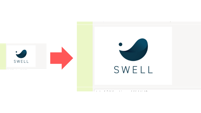 【SWELL】画像をクリックして画像を拡大させる方法・させない方法 - アイのBLOG