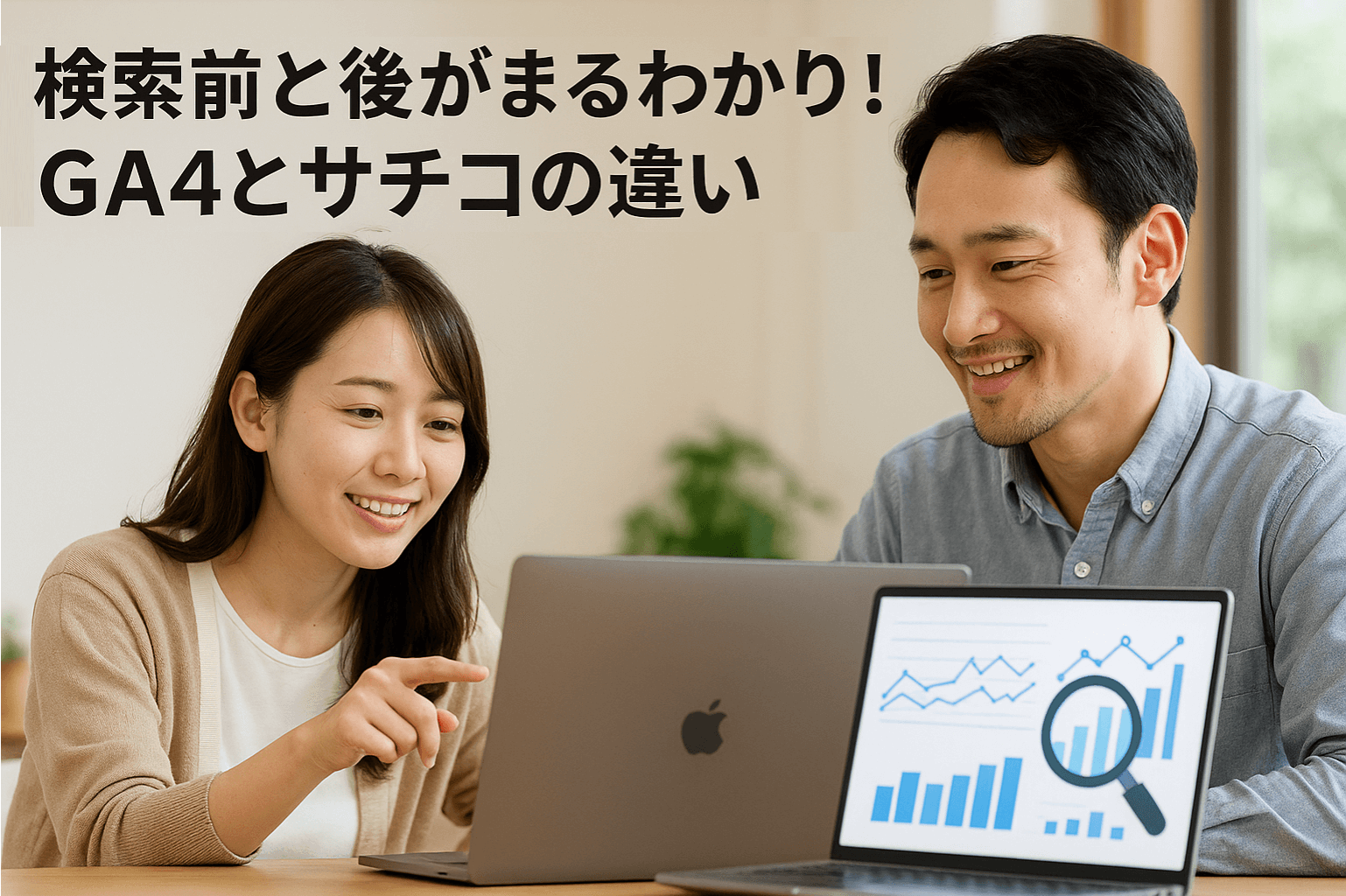 検索前と後がまるわかり！GA4とサチコの違い～「知っているつもり」で損していませんか？～ - アイのBLOG